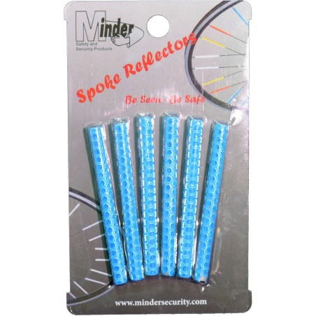 Minder Spoke Reflectors Color Blue