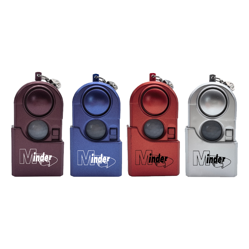 Minder PIR Personal Alarm with Torch – Motion & Personal Attack Alarm ...